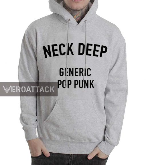 neck deep generic pop punk grey color Hoodies
