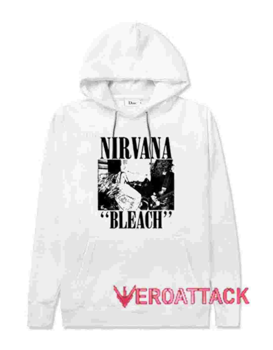 Nirvana Bleach White color Hoodies