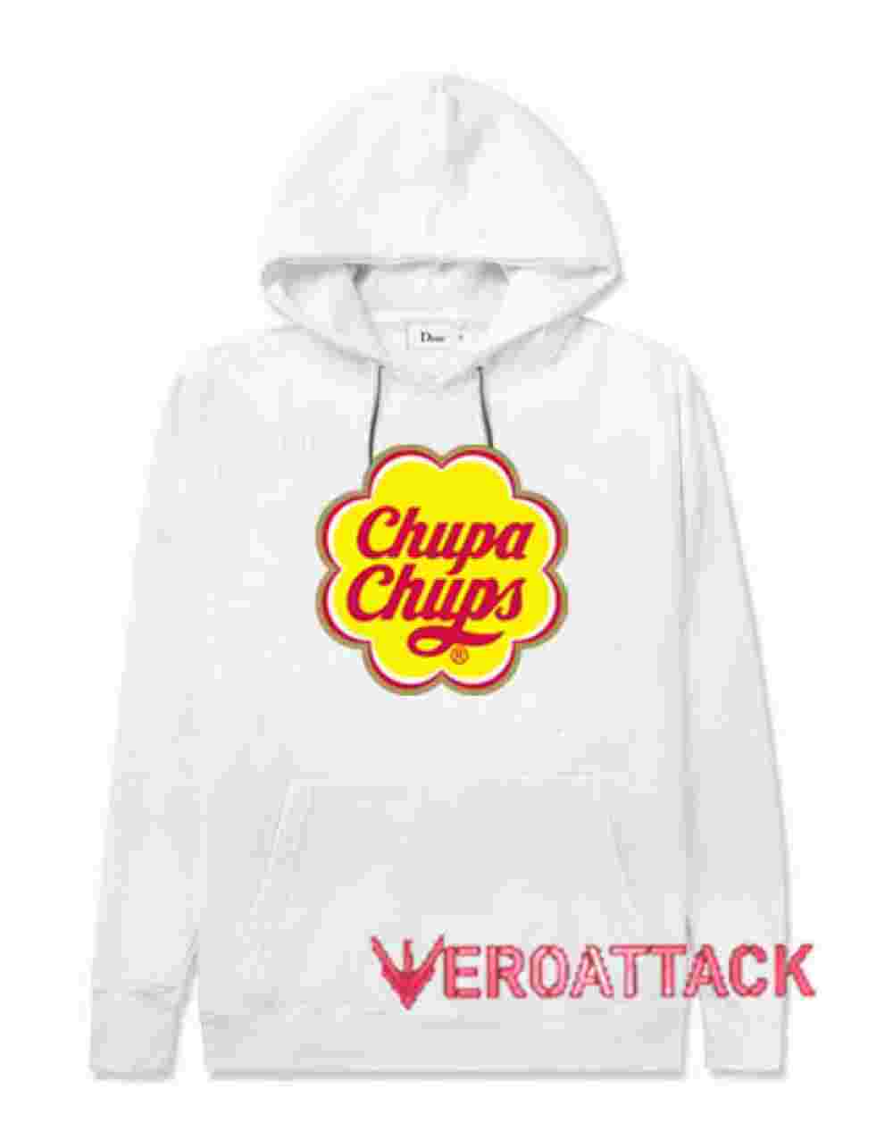 Chupa Chups Candy White color Hoodies